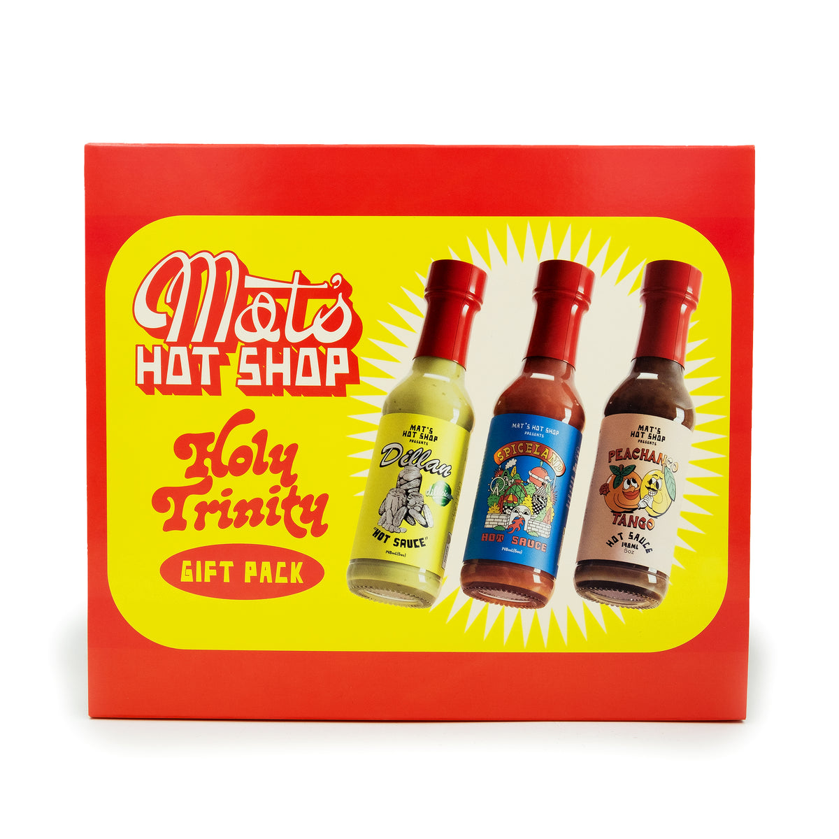 Holy Trinity Hot Sauce Gift Pack — Mat's Hot Shop