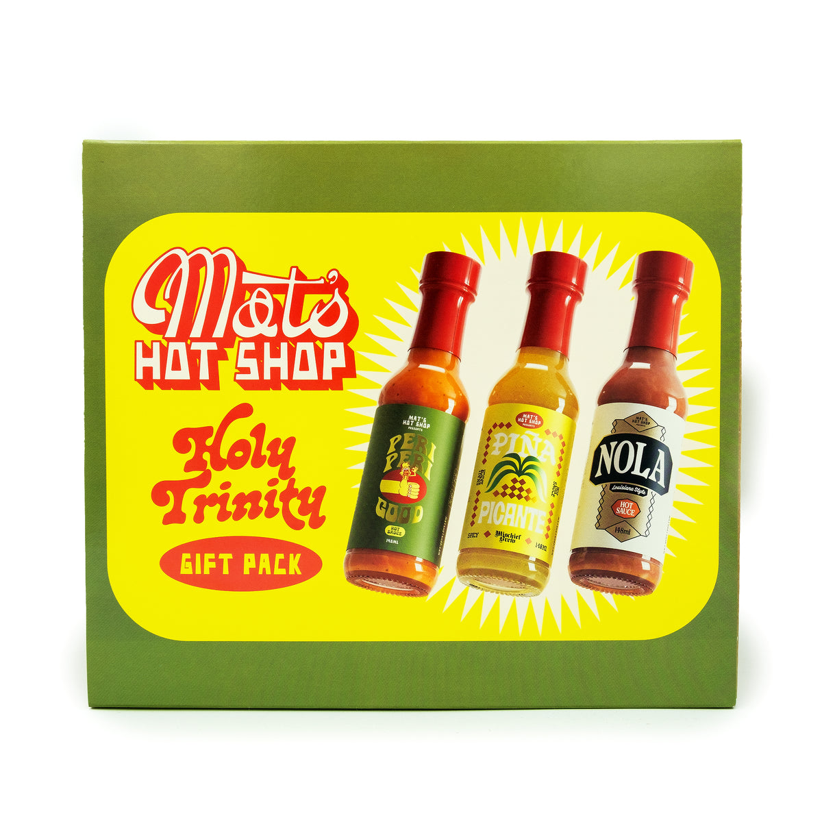 Holy Trinity Hot Sauce Gift Pack Vol 2 — Mat's Hot Shop